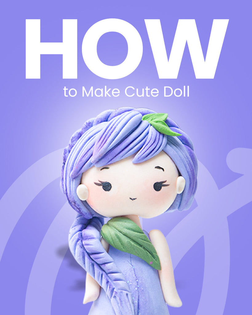 How to Make a Cute Air-Dry Clay Doll with Jenna Clays – Jennaclays
